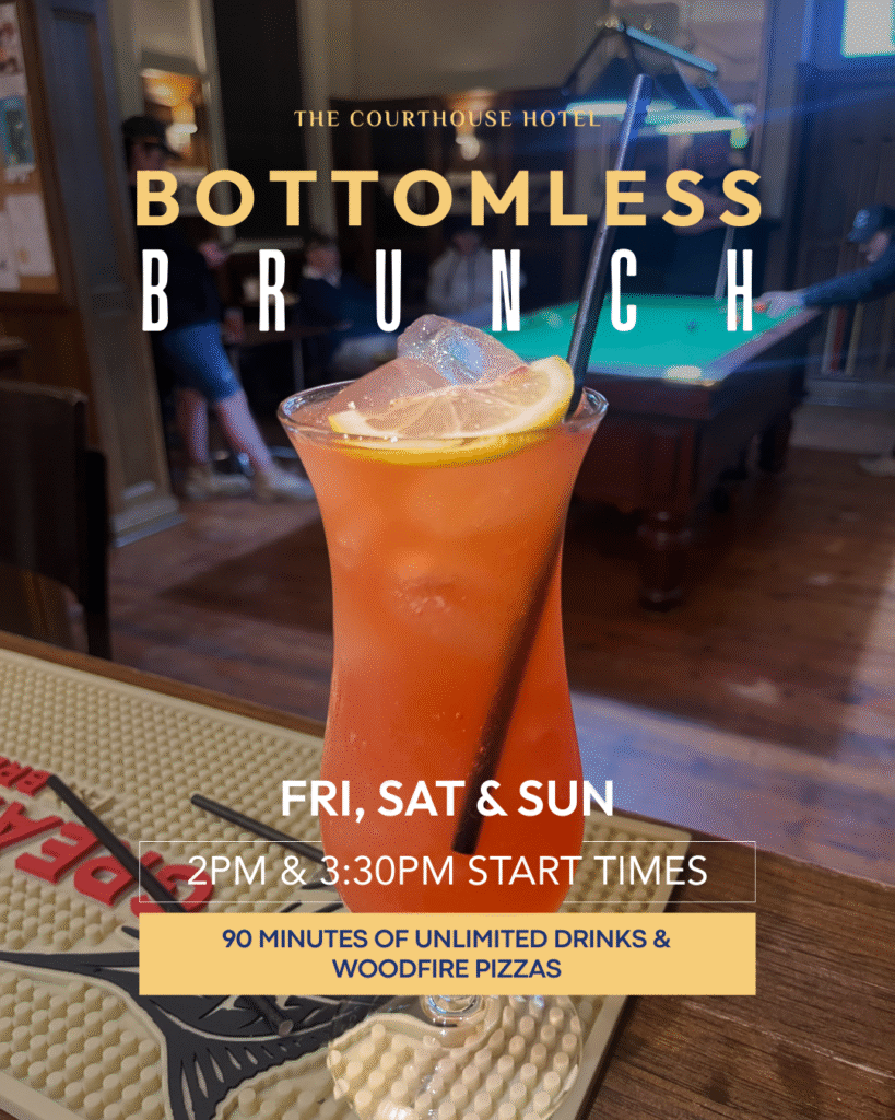 Bottomless Brunch – Every Friday, Saturday & Sunday - The Courthouse Hotel